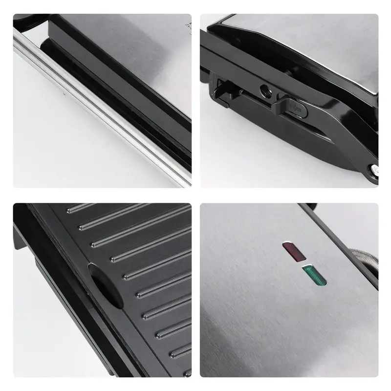 Купить Электрический прижимной гриль RAF R.2685 антипригарное покрытие 750Вт по цене 723грн. с ...