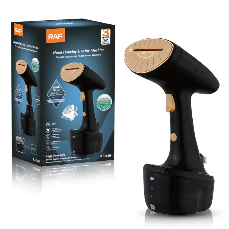 Купить Вертикальный ручной отпариватель RAF R.1285B с функцией дезинфекции, 1600Вт, 30г/мин по ...