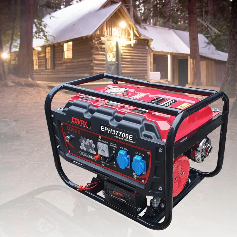 Генератор COVAX 3KW EPH37700E, бензиновый Covax с электростартером и ...