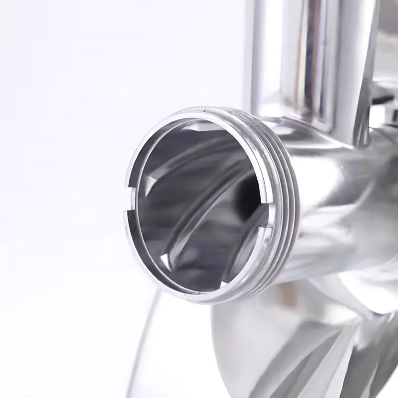 Мясорубка Rainberg RB-675, 3800 Вт, с насадками для сока, кеббе и 3 решетками, с функцией реверса