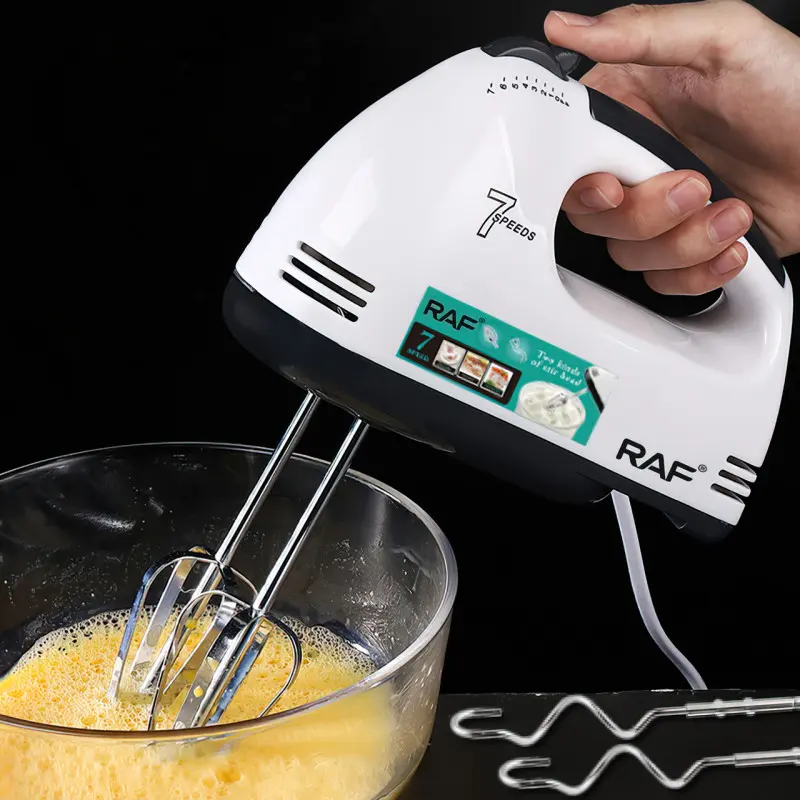 Купить Ручной миксер RAF R.6633 двухстержневой, 260 Вт, 7 скоростей по цене 292грн. с доставкой ...