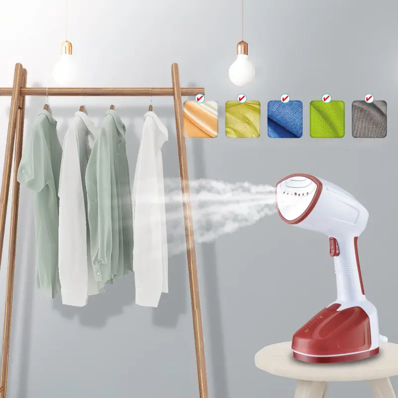 Ручной вертикальный отпариватель для одежды RAF R.1226R с резервуаром 350 мл, 1200 Вт, с ...