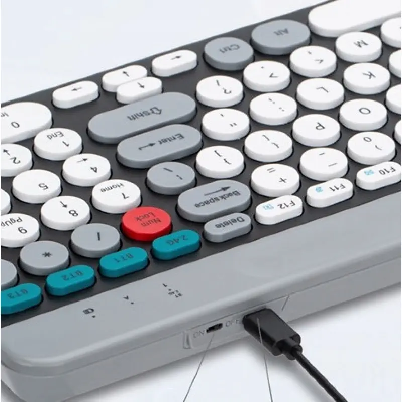 Беспроводный комплект ZYG 806, Bluetooth, полноразмерная клавиатура, оптическая мышь, USB зарядка