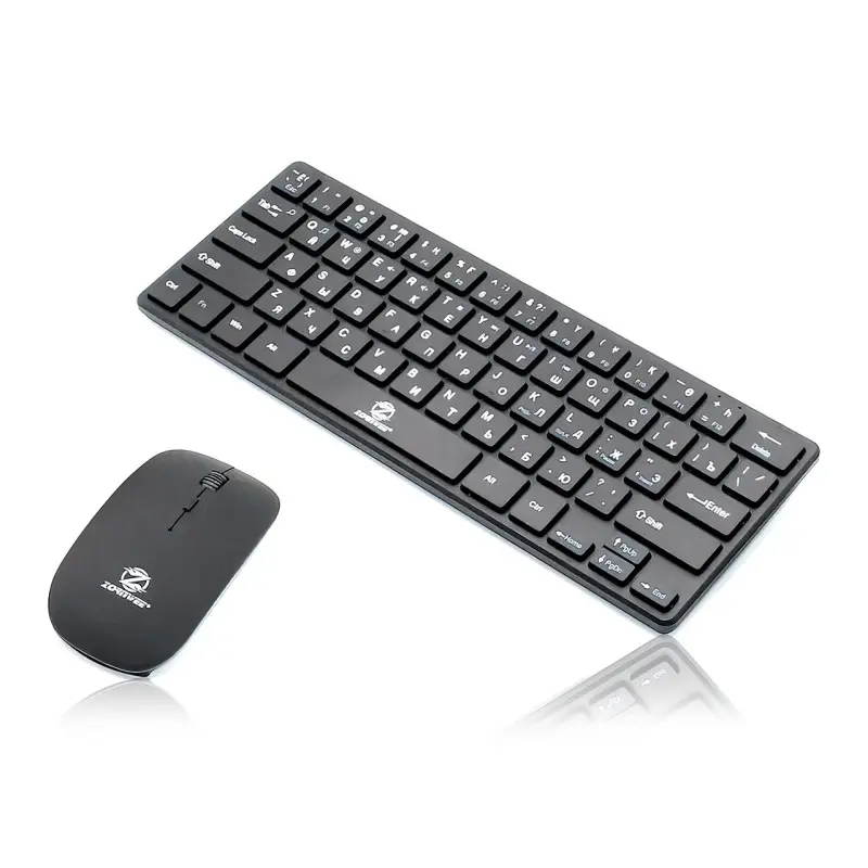 Беспроводная клавиатура с мышкой ZORNWEE G1000 с USB адаптером, с рабочей дистанцией до 10 метров