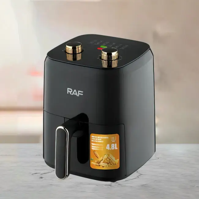 Купить Аэро-фритюрница электрическая RAF R.5237 с технологией приготовления без масла, 1800 Вт ...